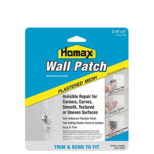 2 pack Pre-plastered Wall Patch, 6"x6", Mesh Wall Patch Repair ...