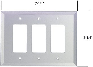 CRL 3X Decora Glass Mirror Plate - Clear | BuildingSupplyStore.org