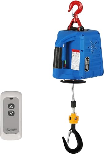 Electric Hoists, 500KG/1100LB Lifting Capability, 7.6M/25FT Lifting ...