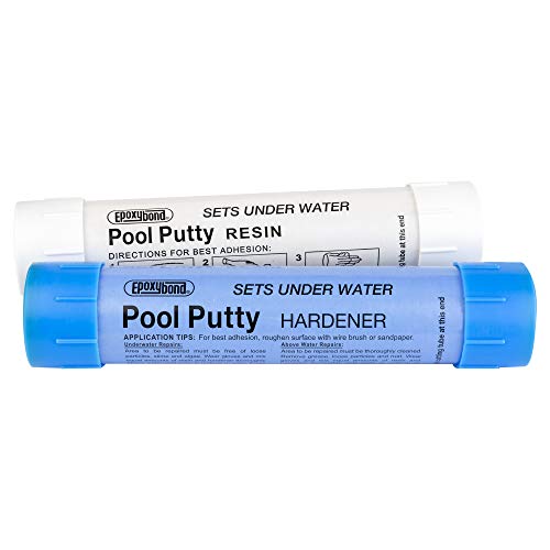 Epoxybond Pool Putty 2-Part Set | Swimming Pool & Spa Repair | Easy DIY ...