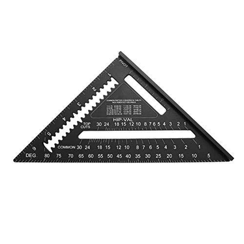 Hankyky Speed Square Layout Tool 7-Inch & 12-Inch Carpentry Squares ...