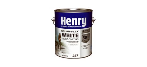 Henry Elastomeric Roof Coating White 1 Gl | BuildingSupplyStore.org