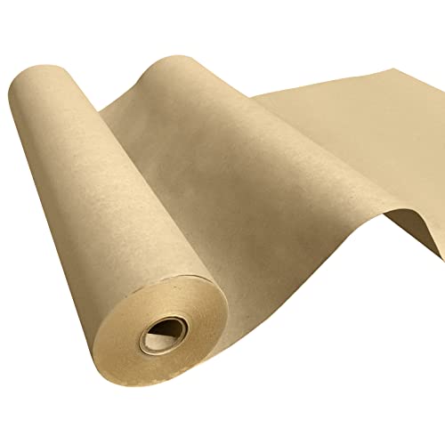 NY Paper Mill Brown Kraft Paper 17.50" x 2400" (200 feet) Jumbo Roll ...